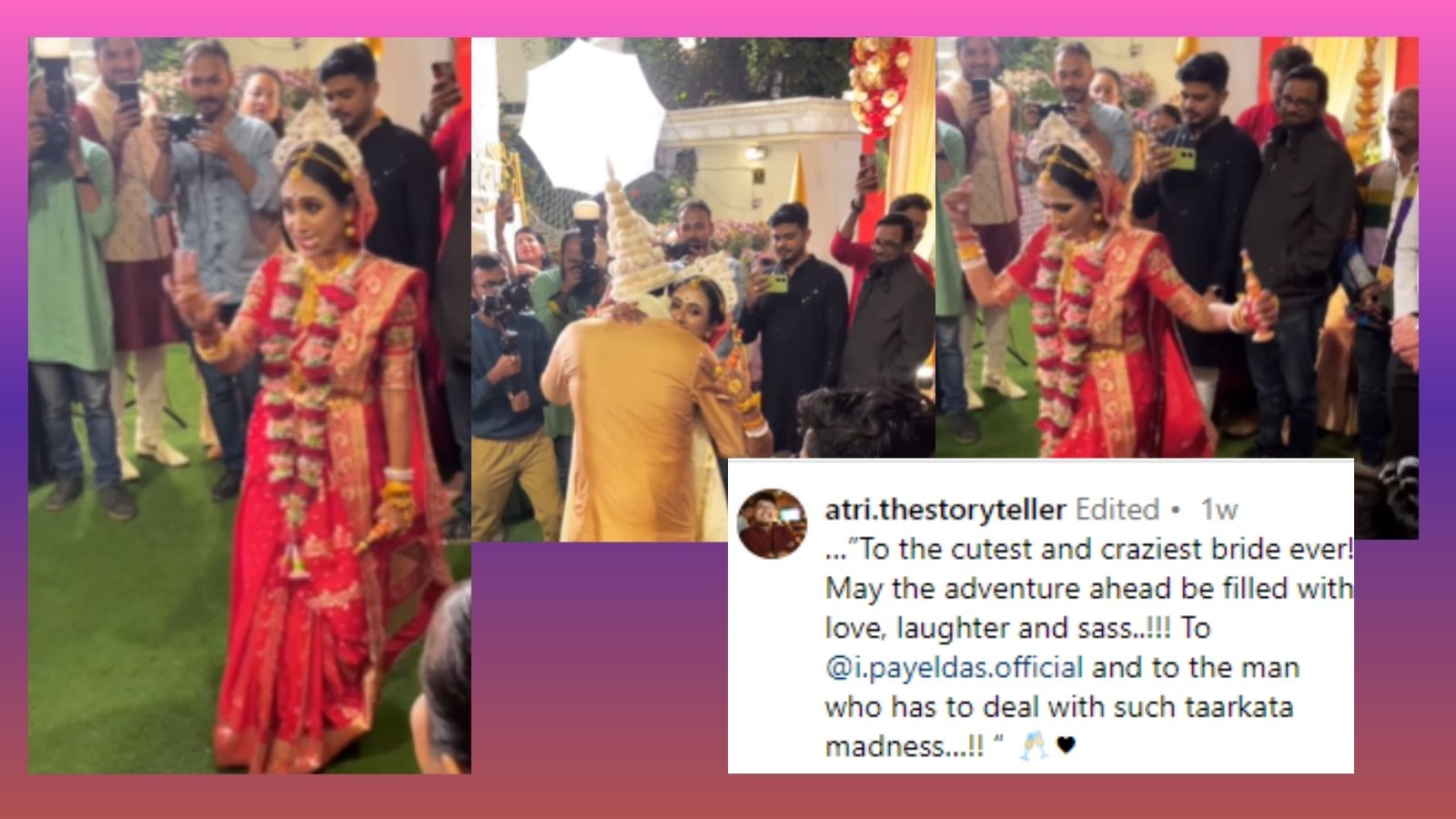 Bengali bride, groom dance to Taylor Swift’s ‘Love Story’, Swifties ...