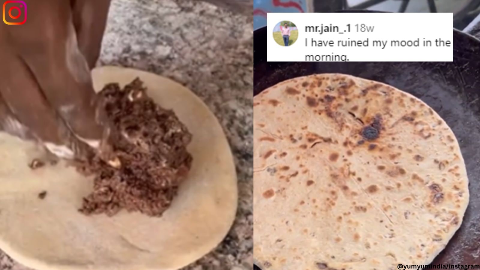 Watch: Netizens divided over controversial ‘chocolate paratha’ trend ...