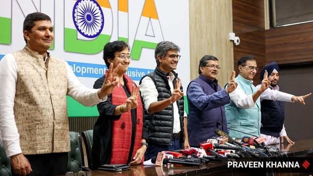 Lok Sabha polls 2024: AAP, Congress iron out seat-sharing deal for Delhi, Haryana, Gujarat ...