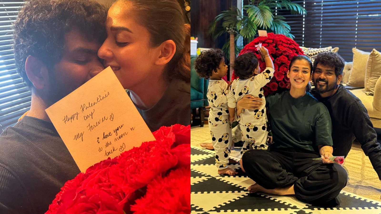 Vignesh Shivan shares adorable photos with wife Nayanthara on Valentine ...