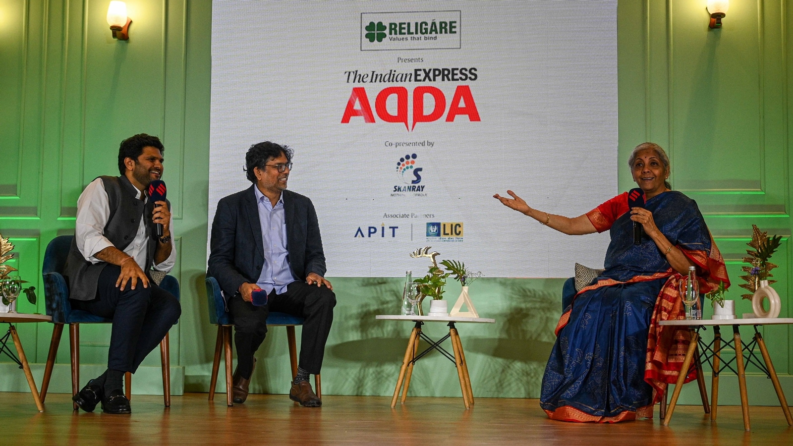 Nirmala Sitharaman at Express Adda Highlights: PM Modi’s govt ...
