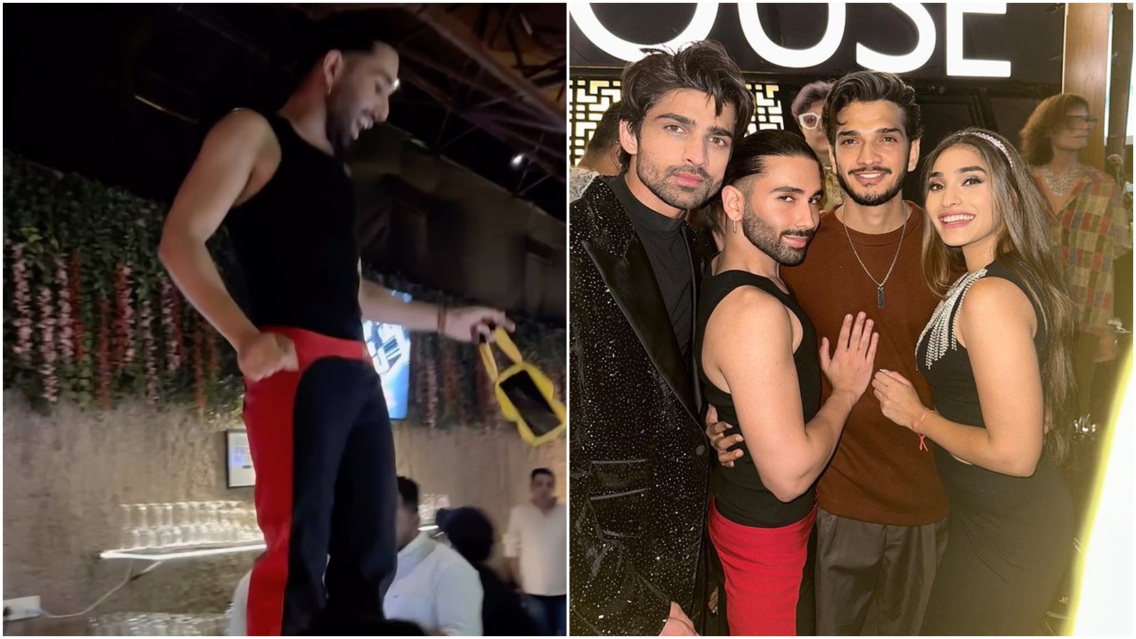 Orry flaunts his dance moves at Abhishek Kumar’s Bigg Boss 17 bash ...