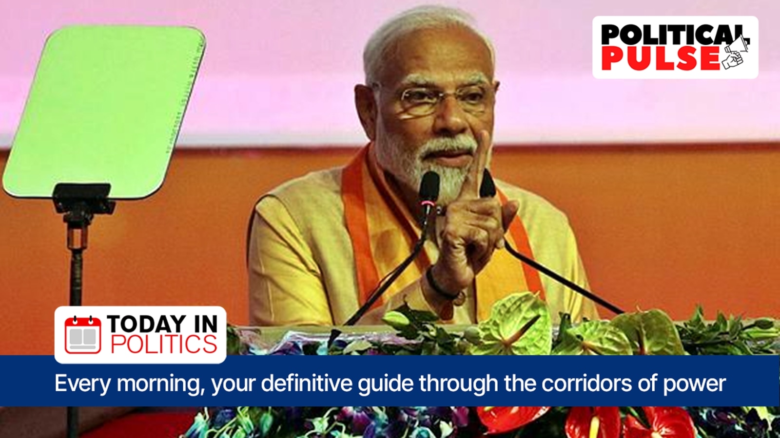 Today in Politics: PM Modi in Ahmedabad for Amul golden jubilee; farm ...