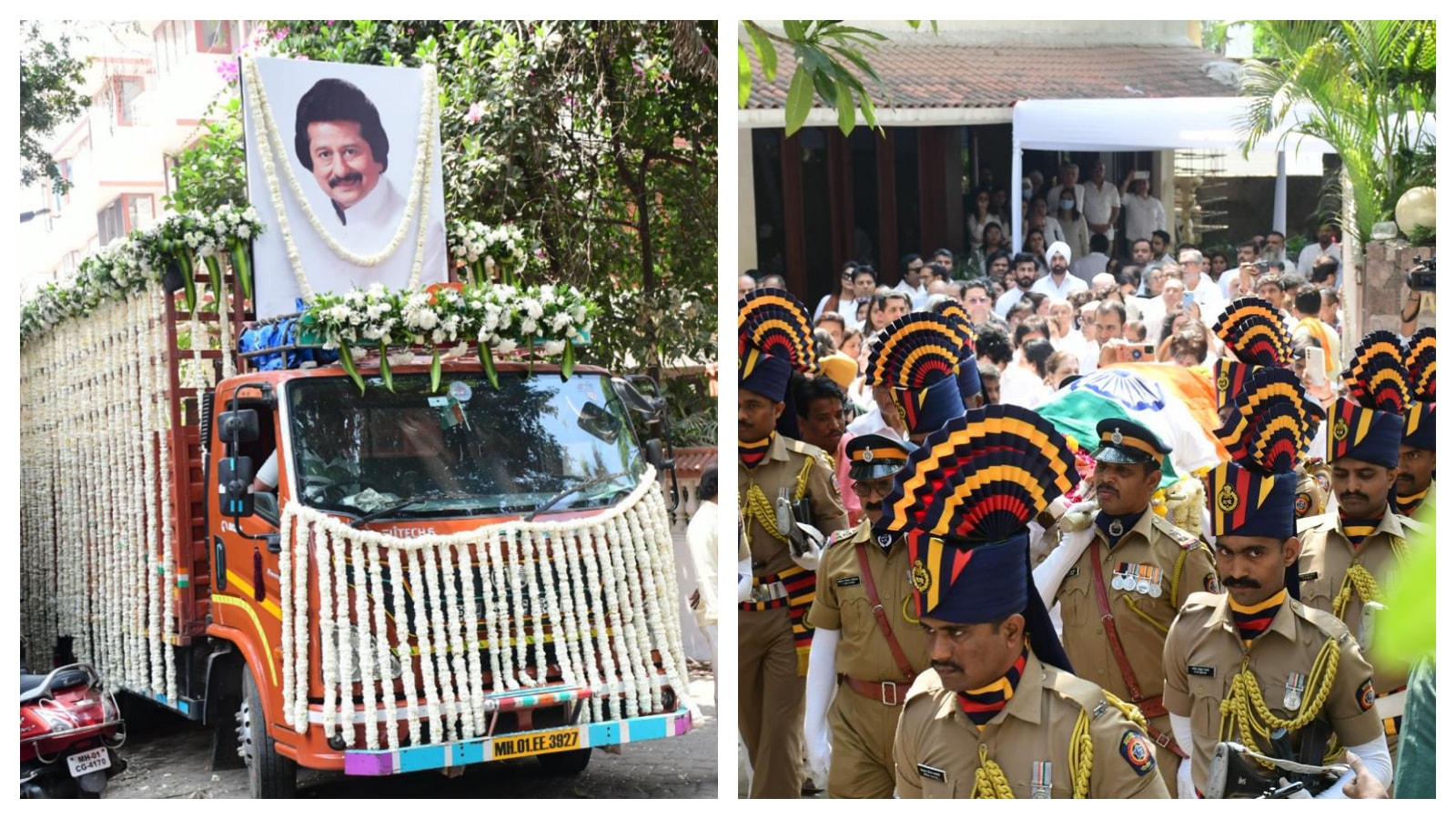 Pankaj Udhas funeral news updates: Pankaj Udhas’ daughters in tears as ...