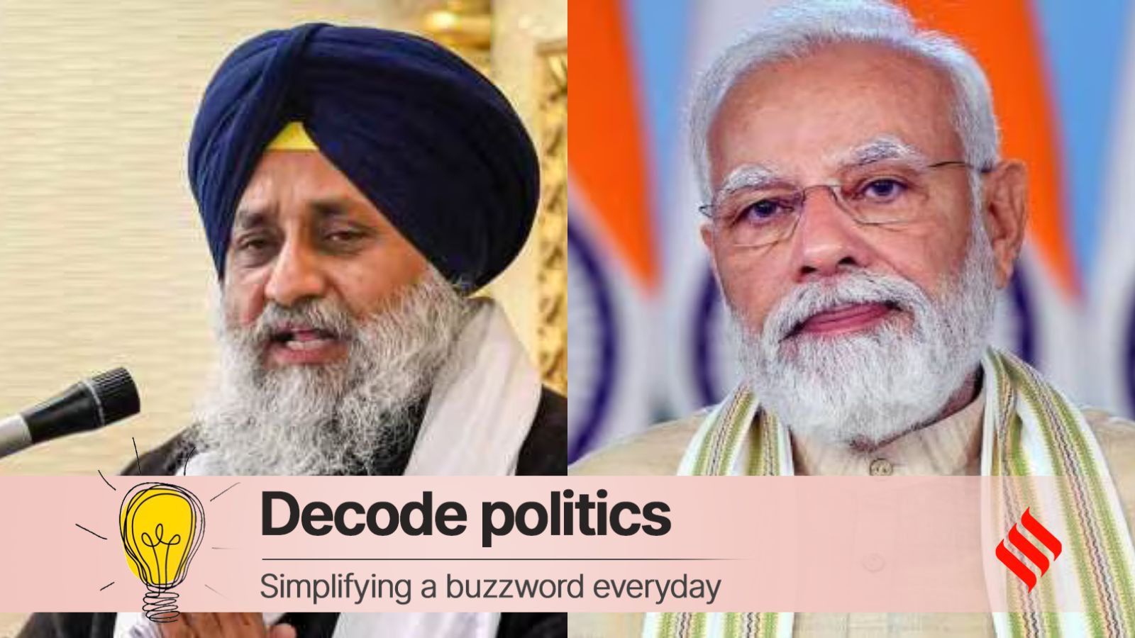 Decode Politics: Why Sukhbir Badal seeks PM Modi intervention in Shinde ...