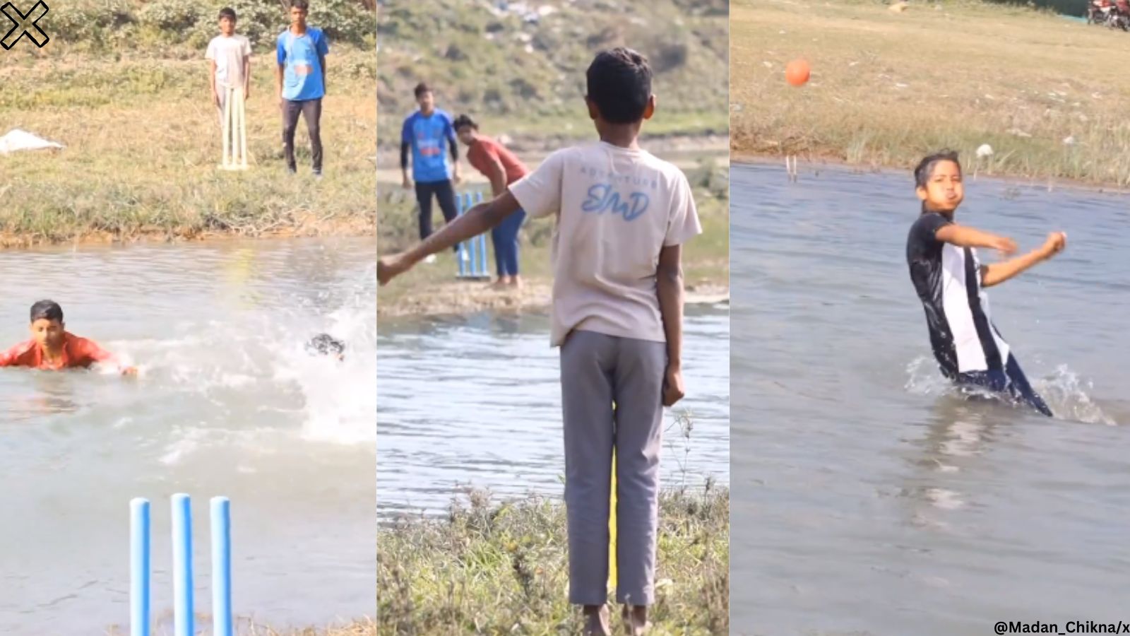 Fascinating video shows players engaged in ‘swimket’, an aquatic ...