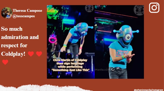 Chris Martin’s sign language surprise at Coldplay concert wins hearts ...
