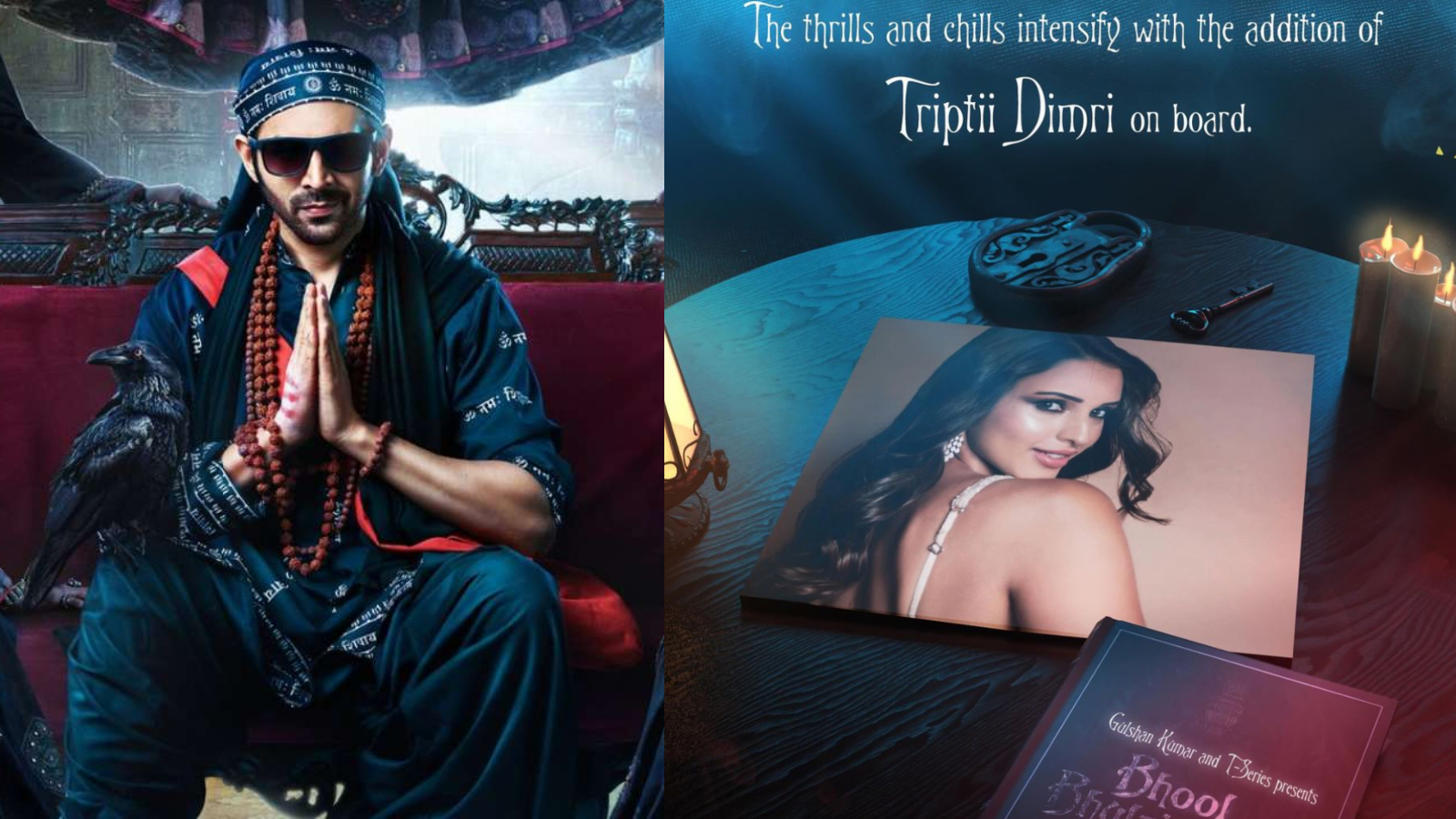 Triptii Dimri is the mystery girl in Kartik Aaryan’s Bhool Bhulaiyaa 3 ...