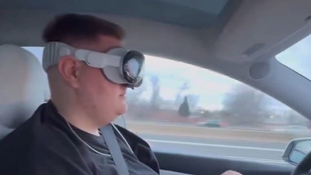 Tesla owners warned against using Apple’s Vision Pro headset on the ...