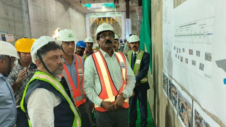 TBM Bhadra achieves breakthrough at KG Halli station in Bengaluru after ...