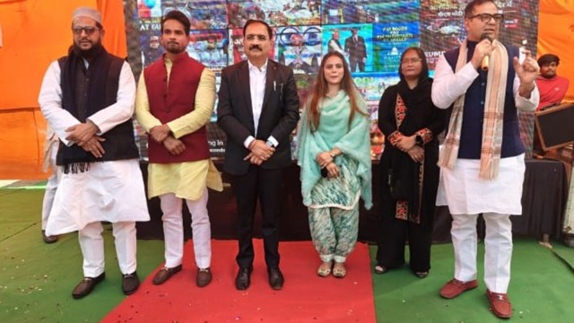 BJP marks 110th ‘Mann ki Baat’ near Jama Masjid, fetes kho-kho player ...