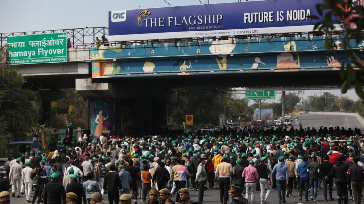 Delhi-Noida farmers protest highlights: Farmers calls off march to ...