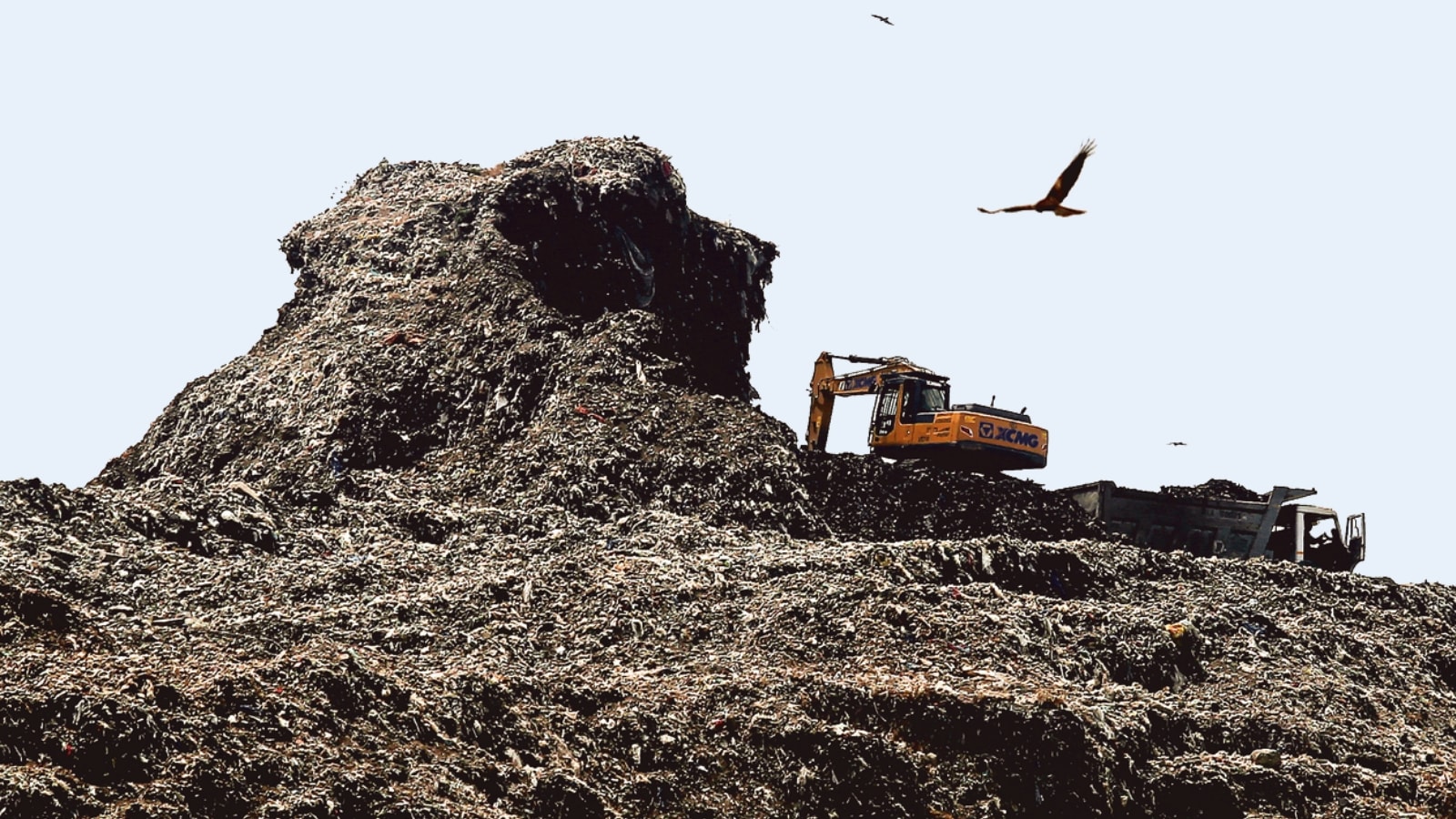What’s in Delhi’s landfills? Plastic, food scrap and tonnes of ...