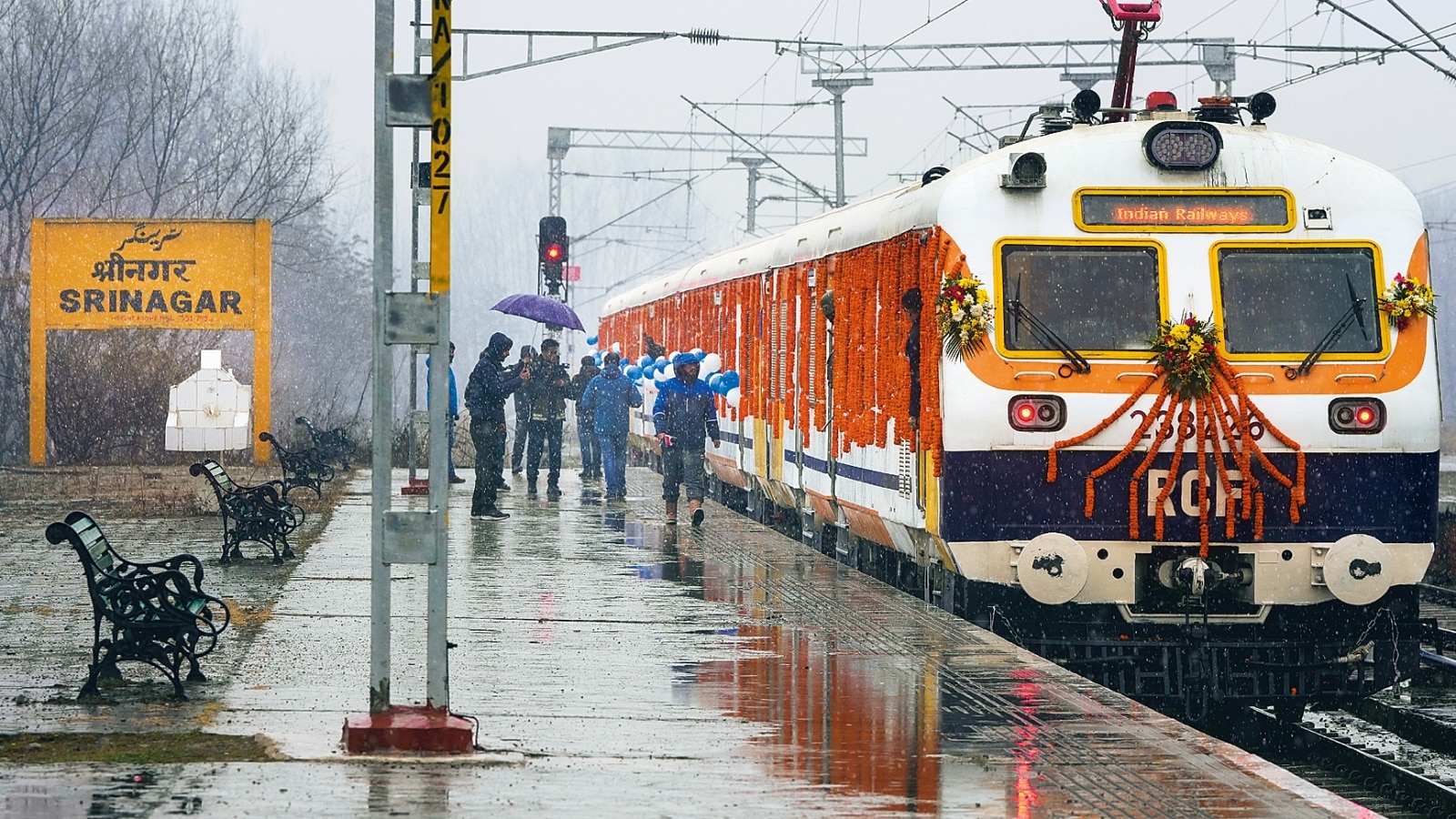 J&K gets its first electric train, PM says UT progressing on ...