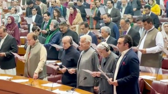 Pakistan’s newly-elected National Assembly begins inaugural session ...