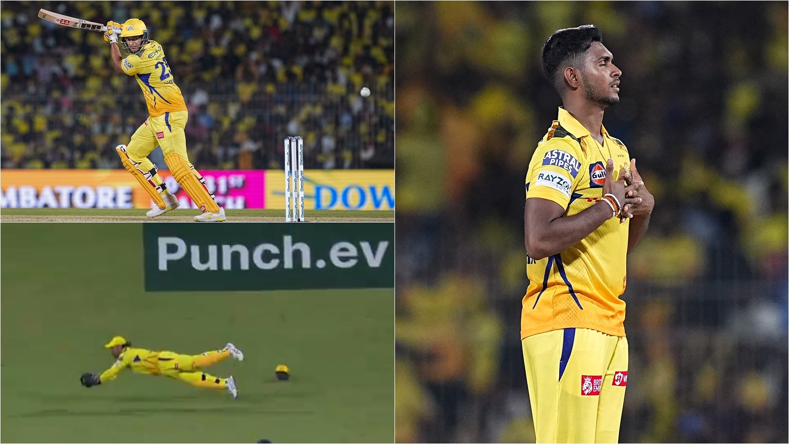 CSK vs GT Emotional Rollercoaster: Comical fielding error, usual ...