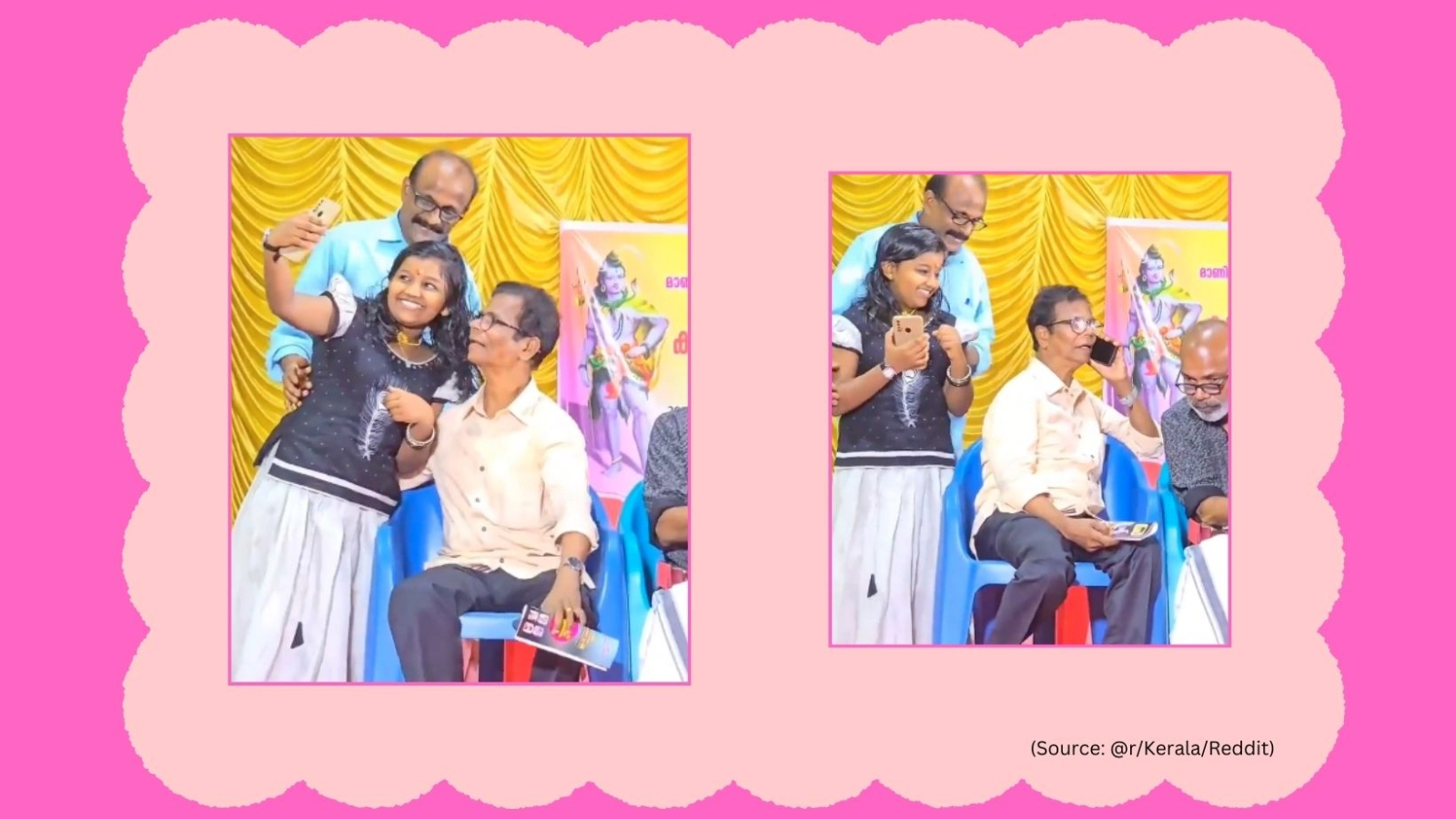 Video of Malayalam actor Indrans interacting with a girl fan is winning ...