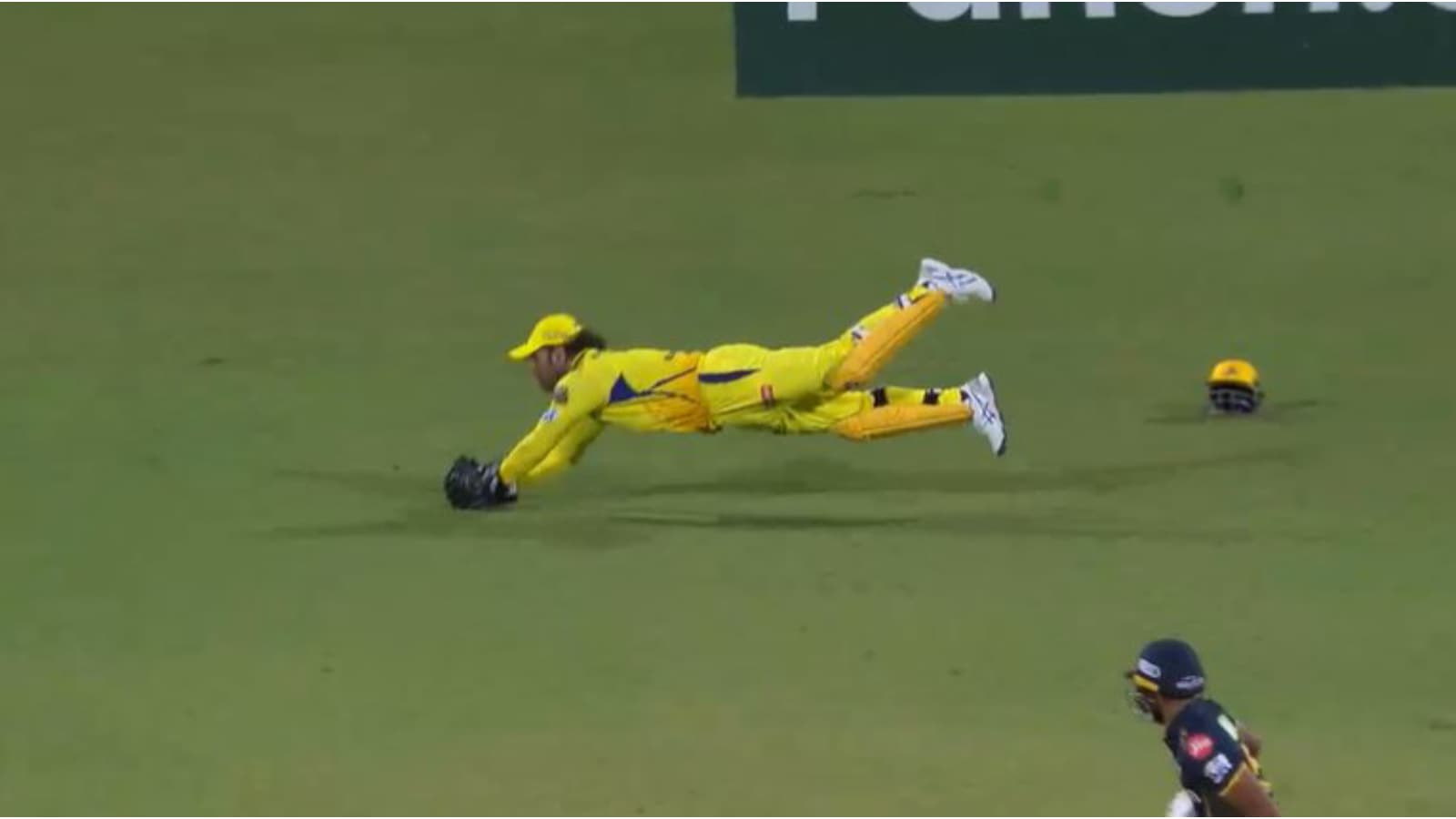 Watch: MS Dhoni, aged 42, leaps 2.27m at Chepauk to pick out wonder ...