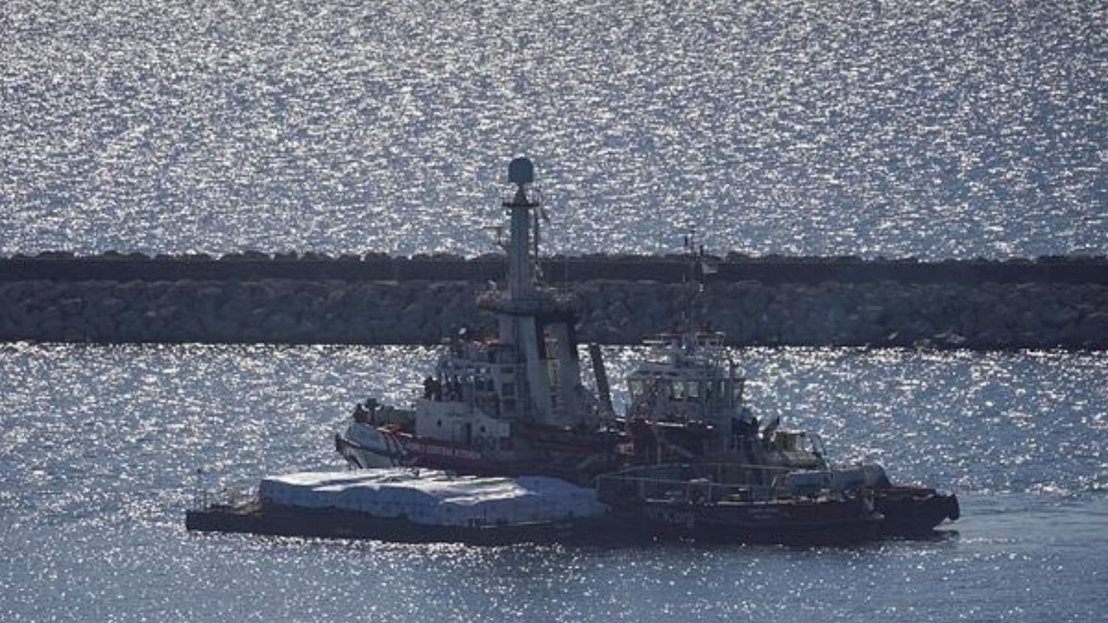 First aid ship to Gaza leaves Cyprus port in pilot project | World News ...
