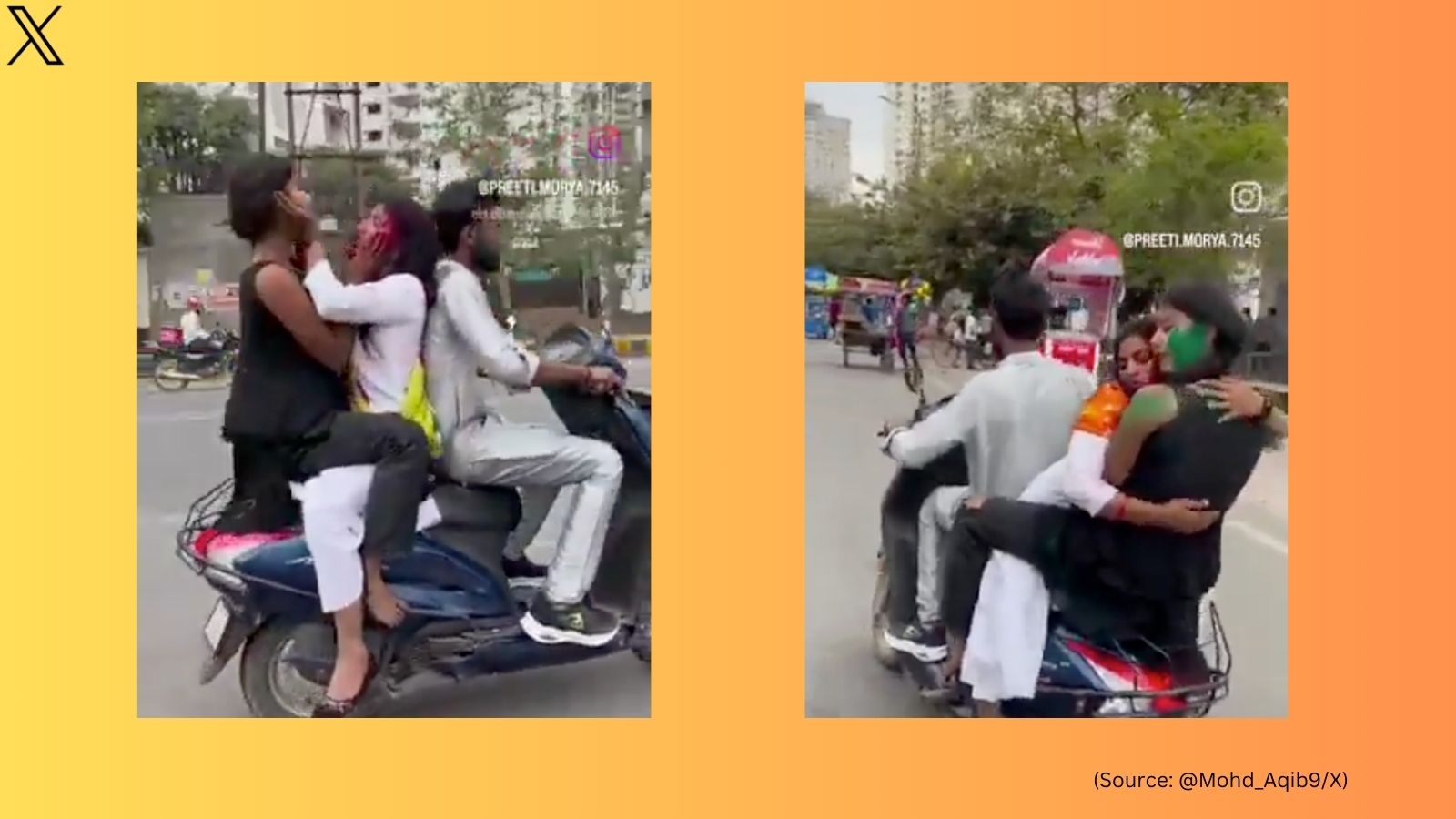 This Holi reel is going viral but the Noida police slapped Rs 33,000 ...