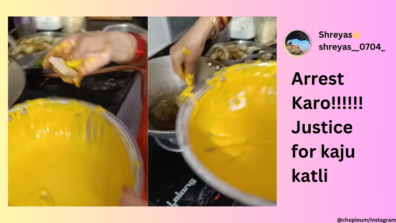 Watch: Viral video of ‘kaju katli bhajiya’ sparks debate online ...