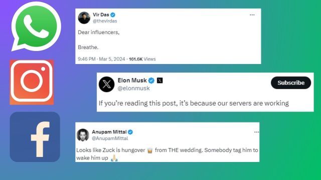 Facebook, Instagram outages trigger hilarious memes; Vir Das, Anupam ...
