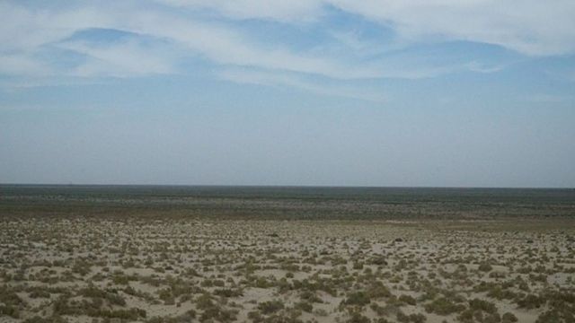 On the Aral Sea, graves rise above the dust, reminders of the life its ...