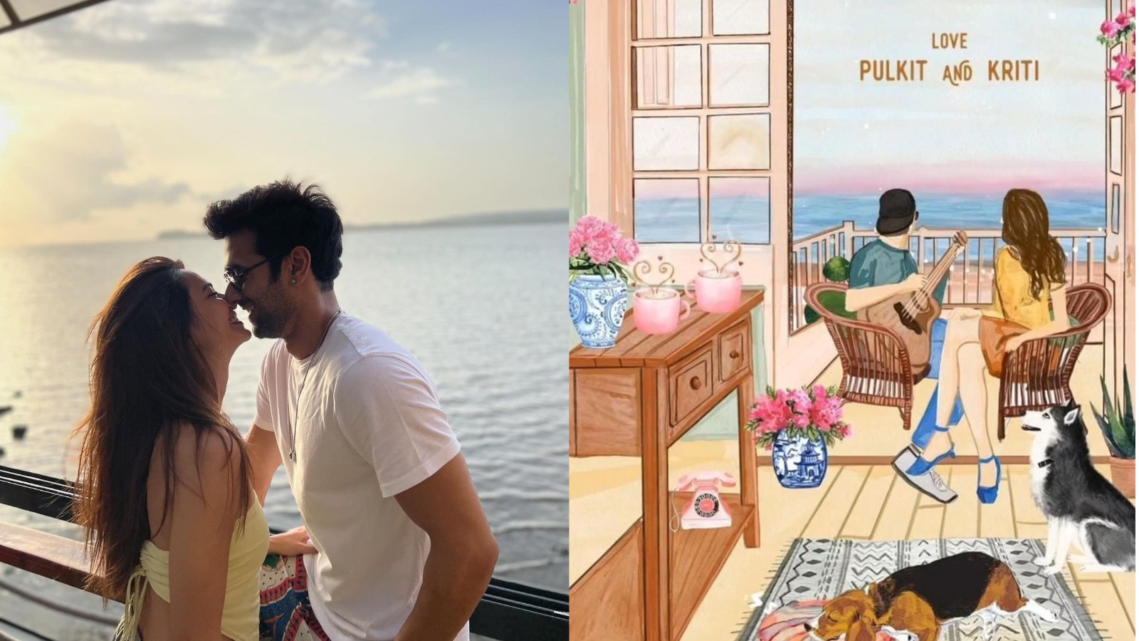 Pulkit Samrat-Kriti Kharbanda’s beach-themed invite for March wedding ...