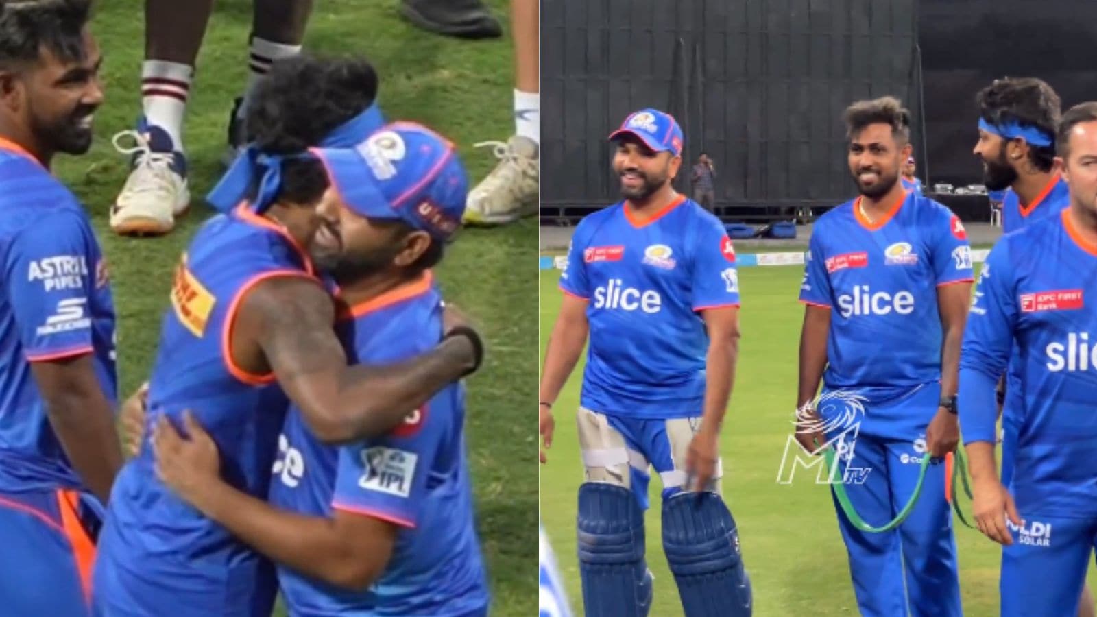 Video: When Hardik Pandya and Rohit Sharma reunited ahead of MI’s IPL 2024 season | Ipl News ...