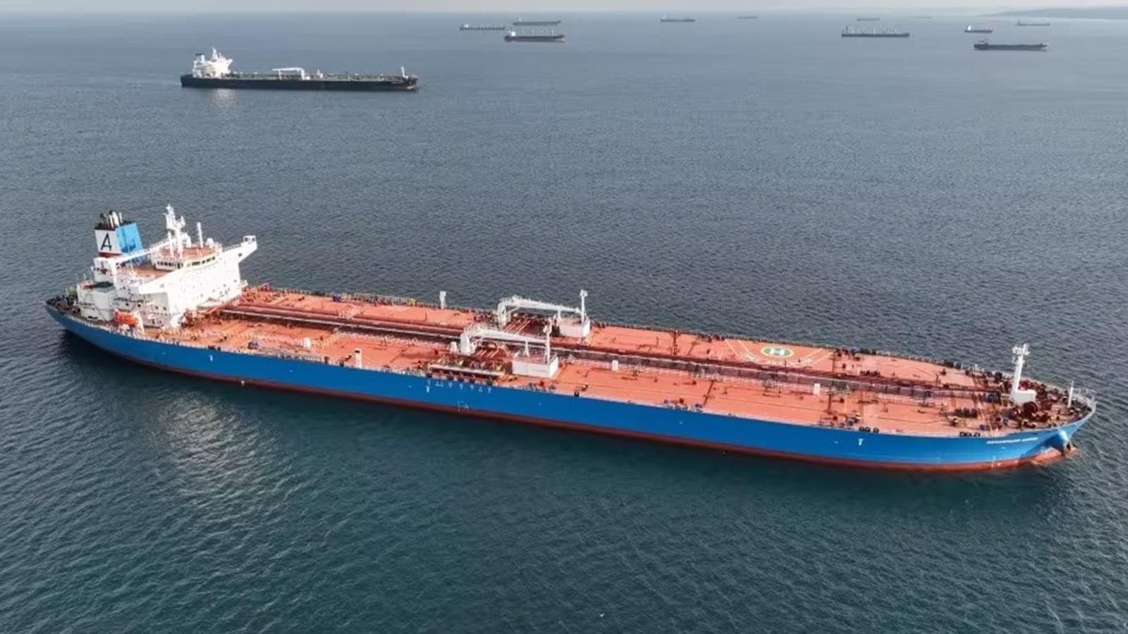 Second Russian tanker, hit by sanctions, docks at Chinese port to ...