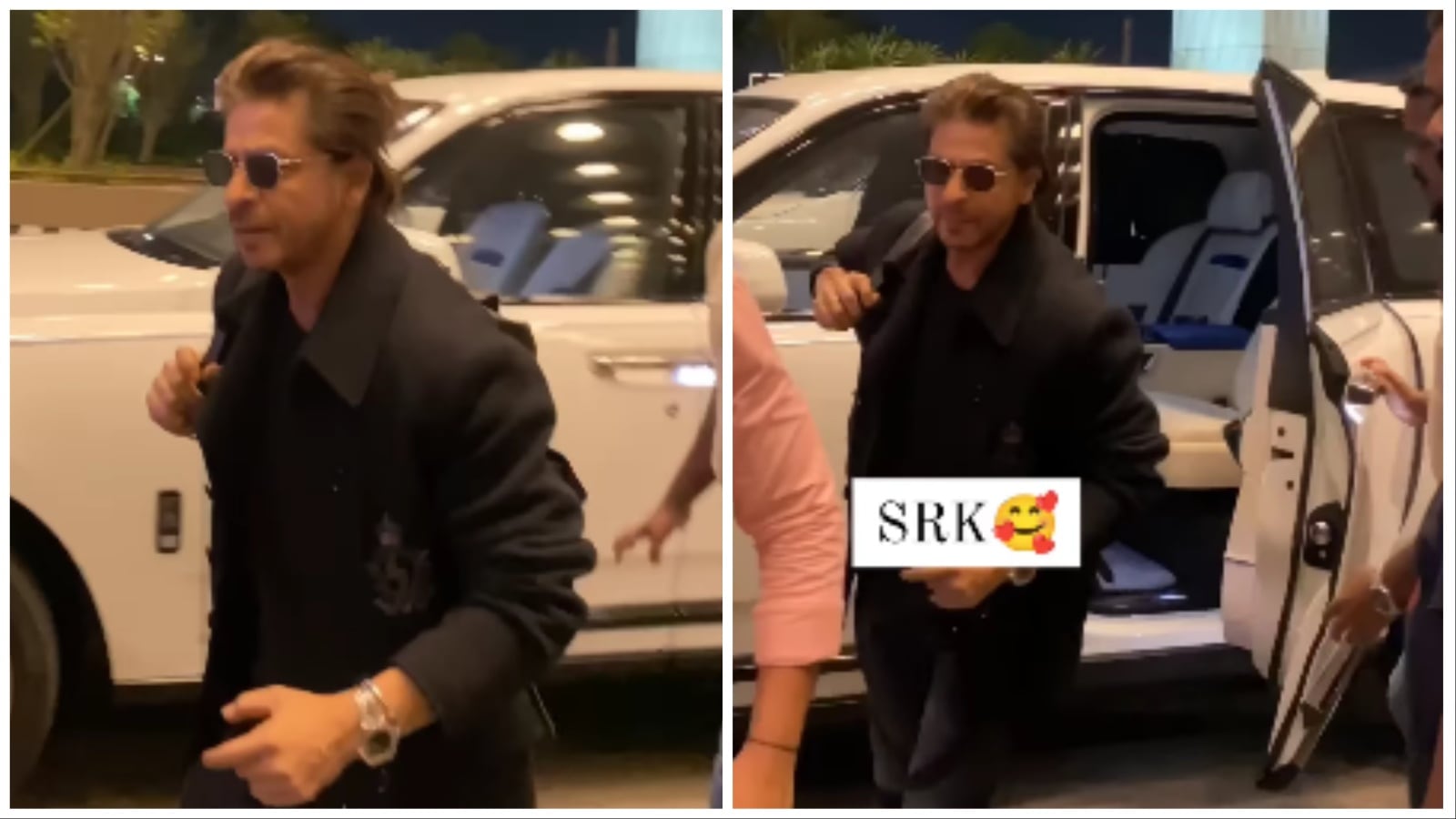 Shah Rukh Khan is all about swag as he sports ponytail at Mumbai ...