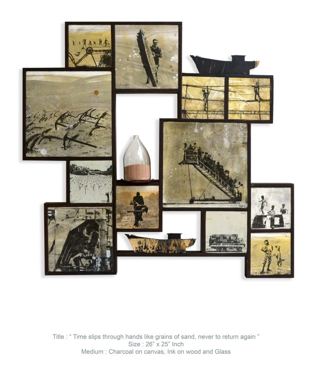 Vipul Prajapati’s latest works capture emotions at a shipyard ...