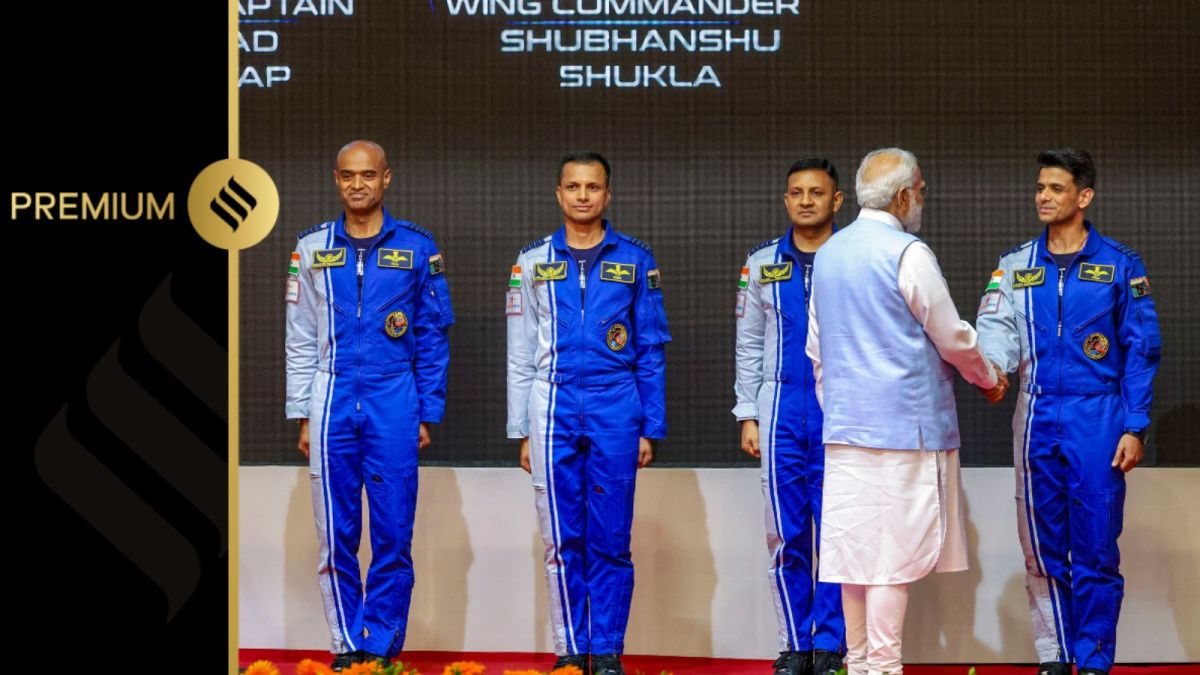 Four Astronauts Of India