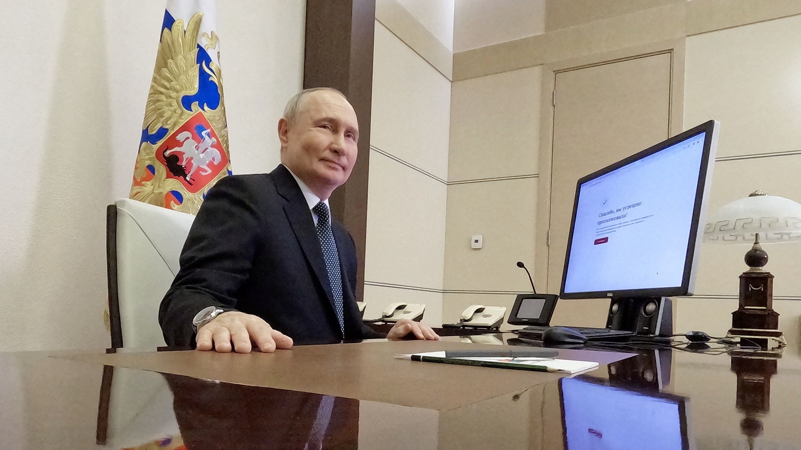 Vladimir Putin wins Russian presidential election with 87.97% of the ...