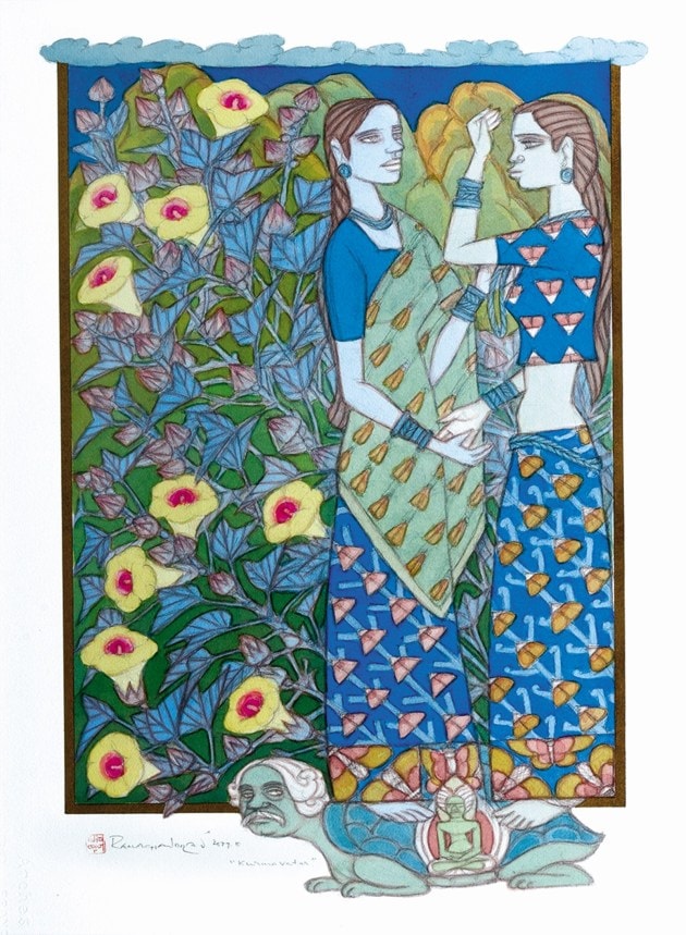 ‘Guru-Shishya Parampara’: Exhibition showcases the works of late A ...