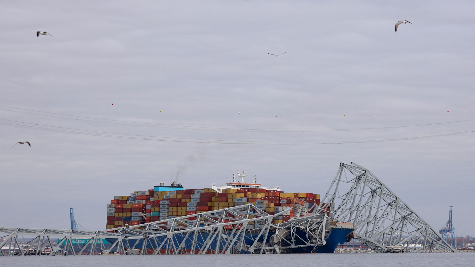 Baltimore bridge collapse: Cargo ship ‘Dali’ lost power, issued mayday ...