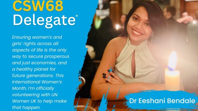 Pune’s Dr Eeshani Bendale to join the United Nations Women UK ...
