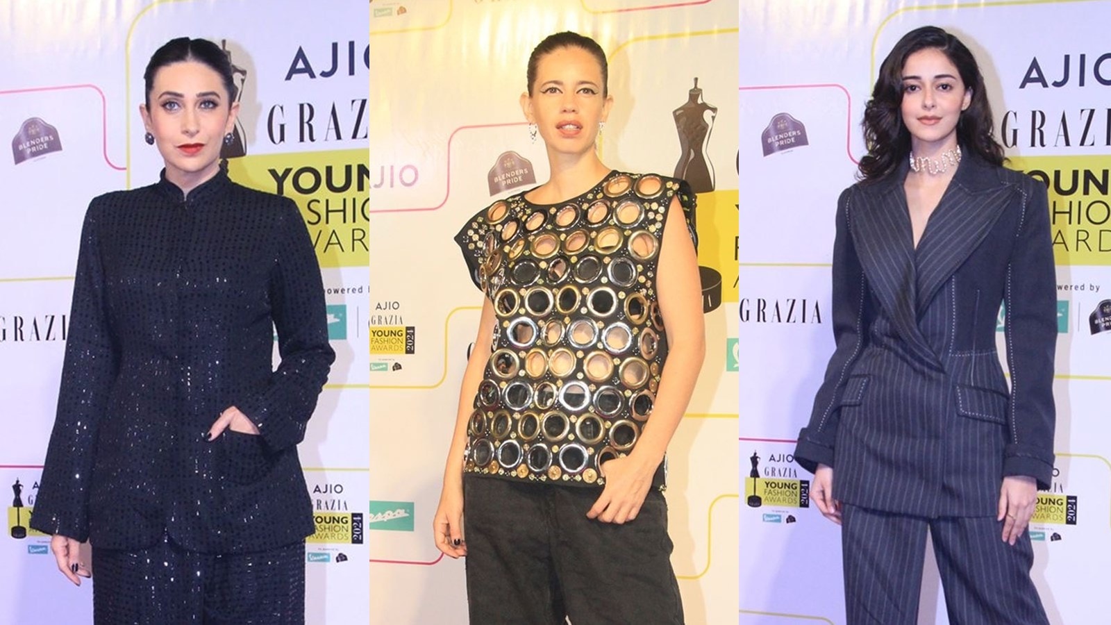 Ananya Panday to Kalki Koechlin, celebs turn up the fashion quotient at award function ...