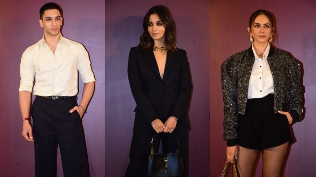 Alia Bhatt to Vedang Raina, stars dazzle at the Gucci event in Mumbai ...