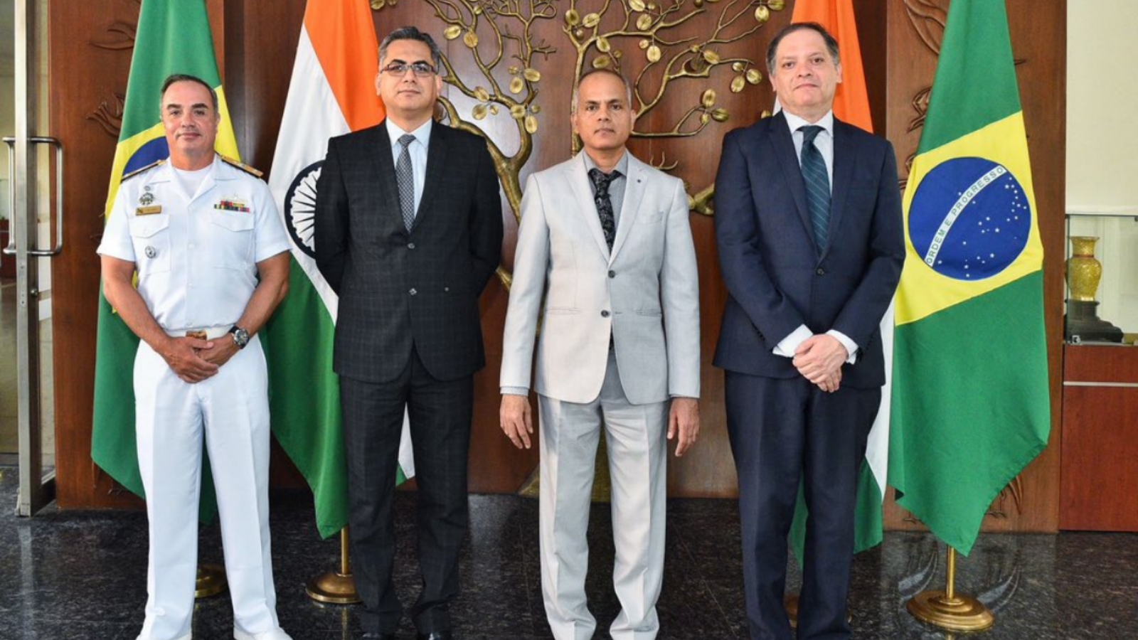 India, Brazil hold first ‘2+2’ defence and foreign ministerial dialogue ...
