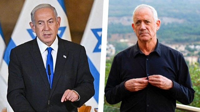 Netanyahu rival’s visit to US highlights cracks within Israel’s wartime ... Netanyahu rival’s visit to US highlights cracks within Israel’s wartime ...