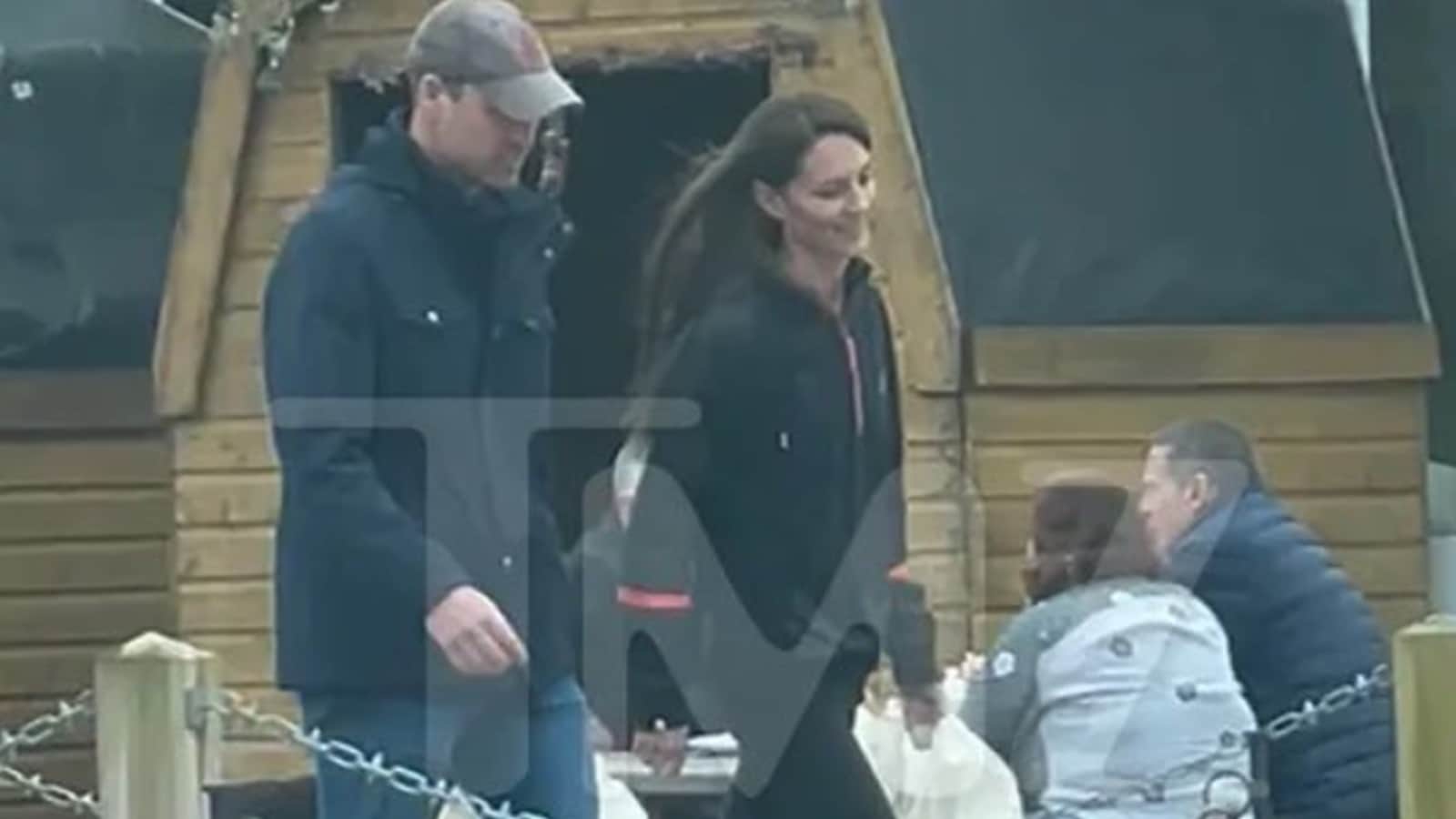Kate Middleton seen with Prince William in first video after surgery ...