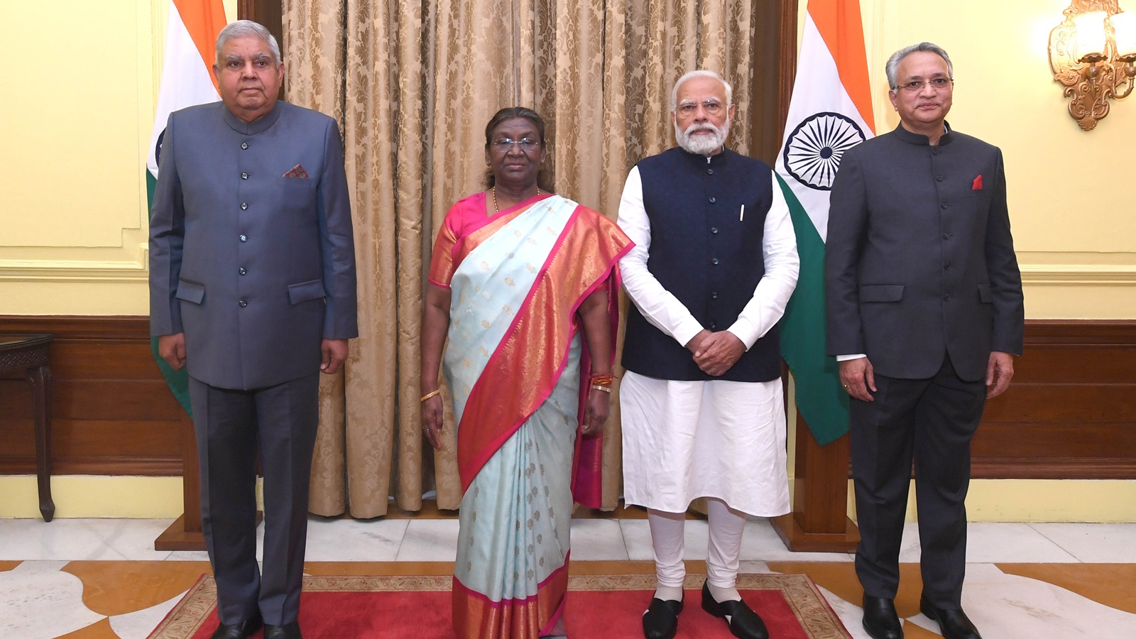 Former SC judge AM Khanwilkar sworn in as Lokpal chairperson