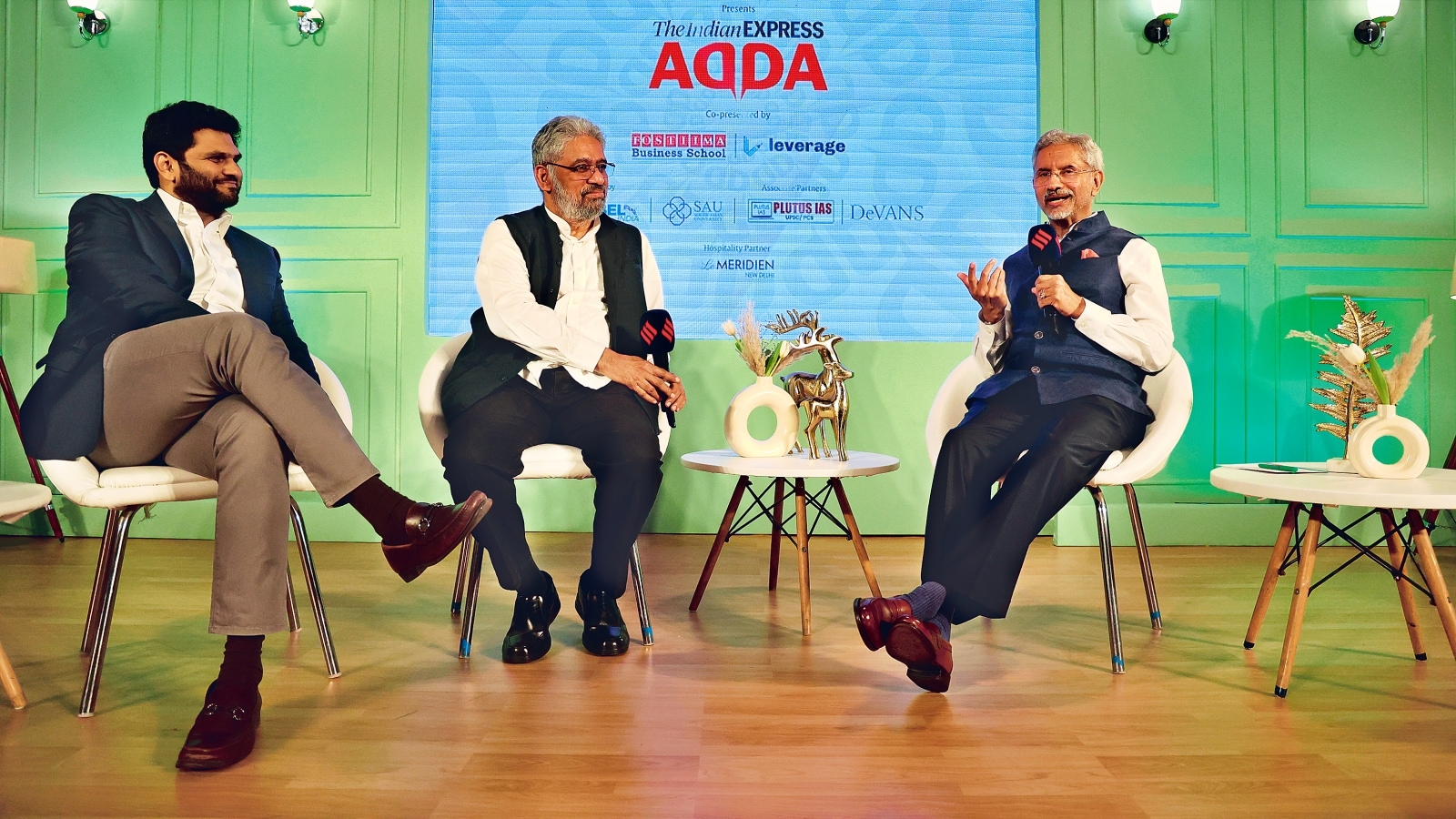 Jaishankar at Express Adda: Being a majority government makes a ...