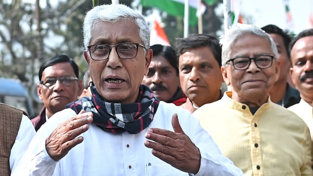 Former Tripura CM Manik Sarkar launches tirade against Tipra Motha for ...