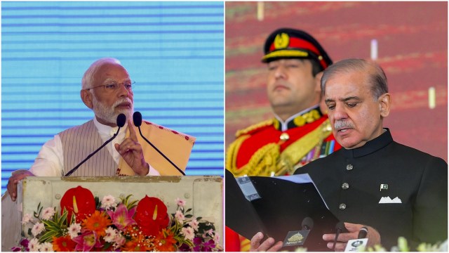 PM Modi Modi greets Shehbaz Sharif, first Indian response on new govt ...