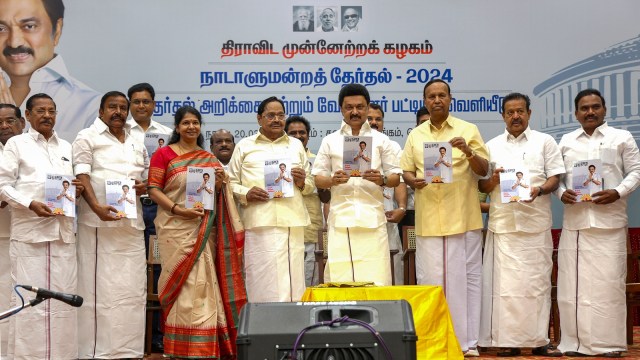 Lok Sabha elections: In poll manifesto, DMK promises Rs 1,000 per month ...
