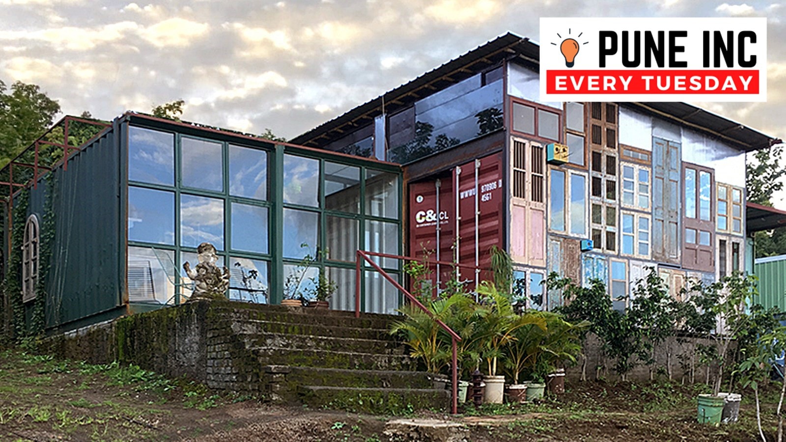This Pune company transforms shipping containers into eco-friendly ...