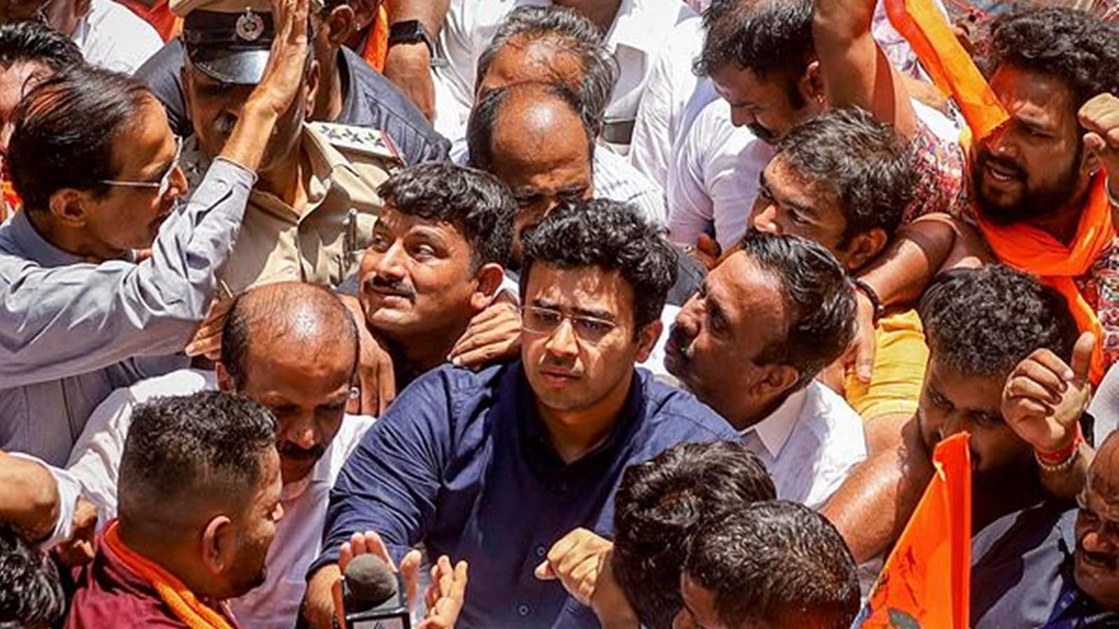 BJP MP Tejasvi Surya booked for alleged hate speech over Bengaluru shopkeeper assault ...