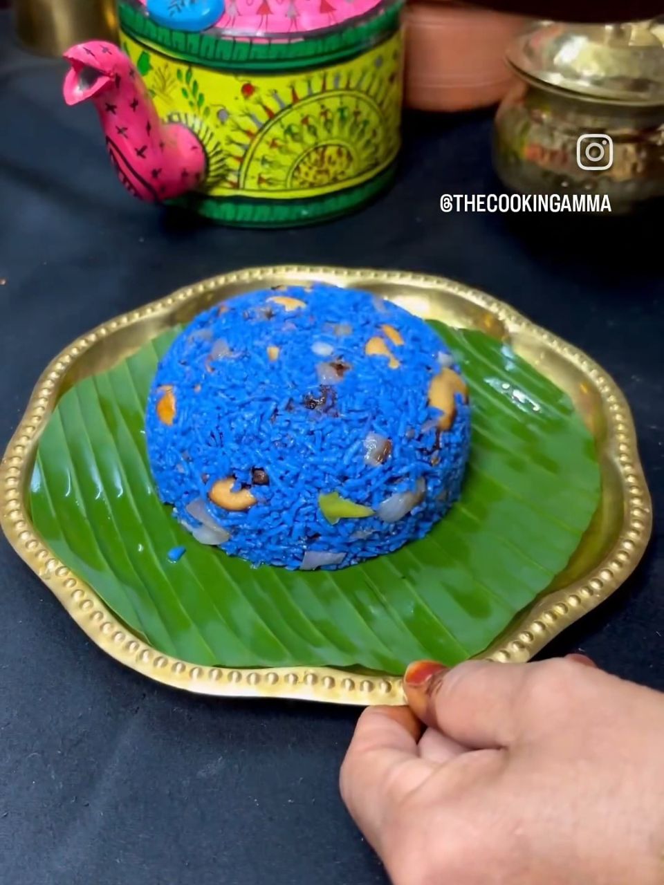 Have you tried blue rice yet?
